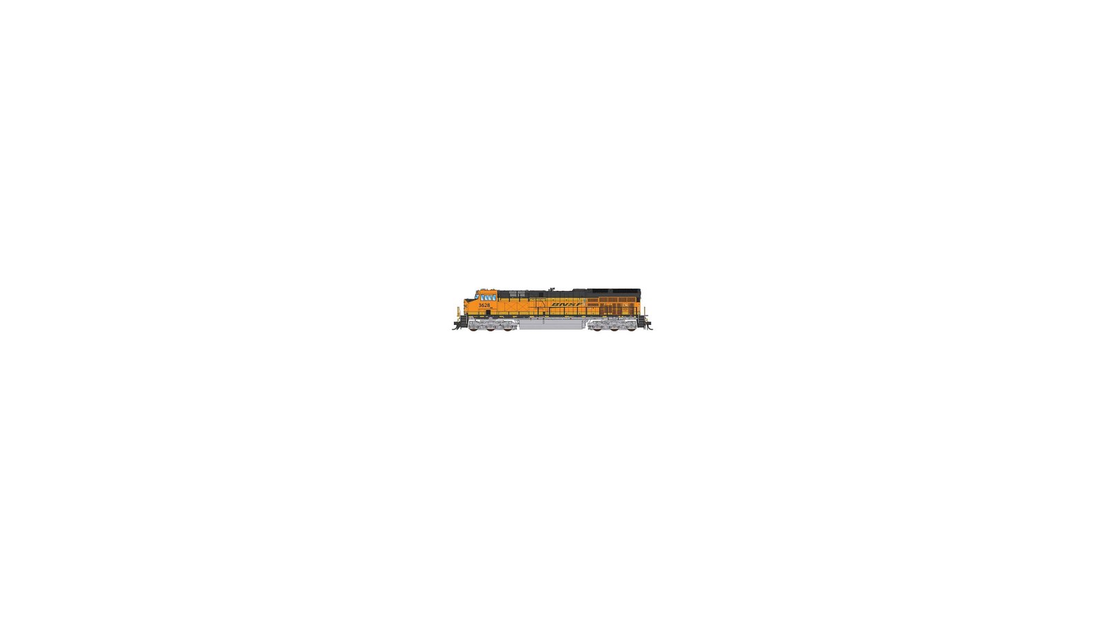 GE ET44C4 ET44ACH Tier 4 - Standard DC -- BNSF Railway orang