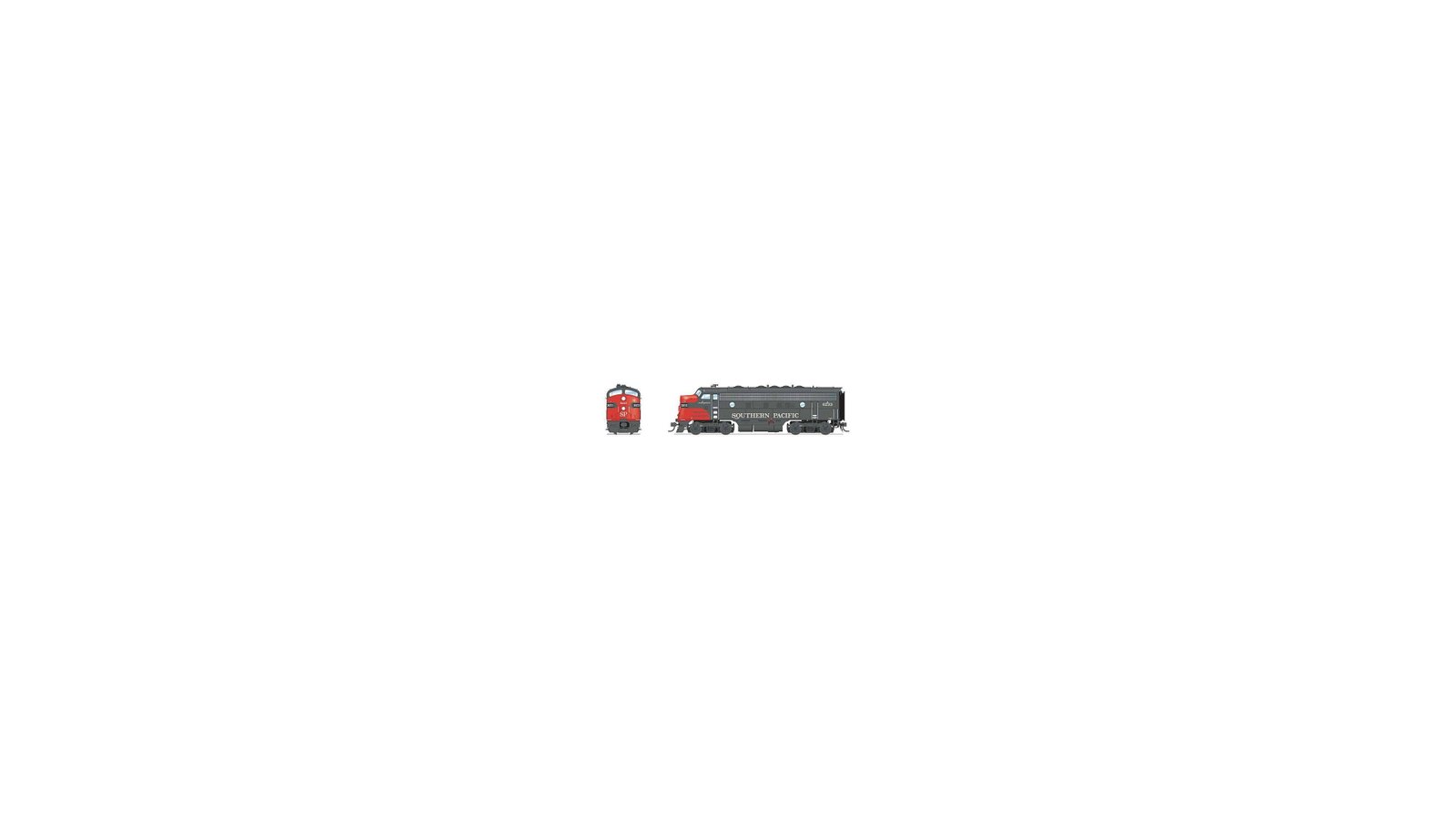 EMD F7A - Sound and DCC - Paragon4TM -- Southern Pacific 629