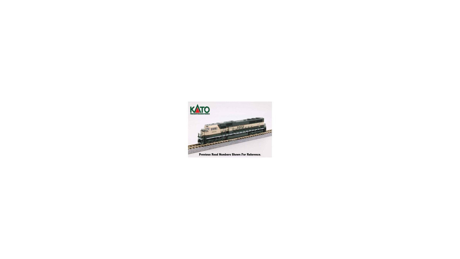EMD SD70MAC w/Cab Headlight - DCC -- Burlington Northern San