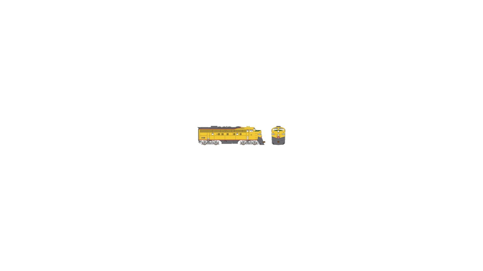 EMD F9AM Rebuild w/Large Branch Line Snowplow - Standard DC