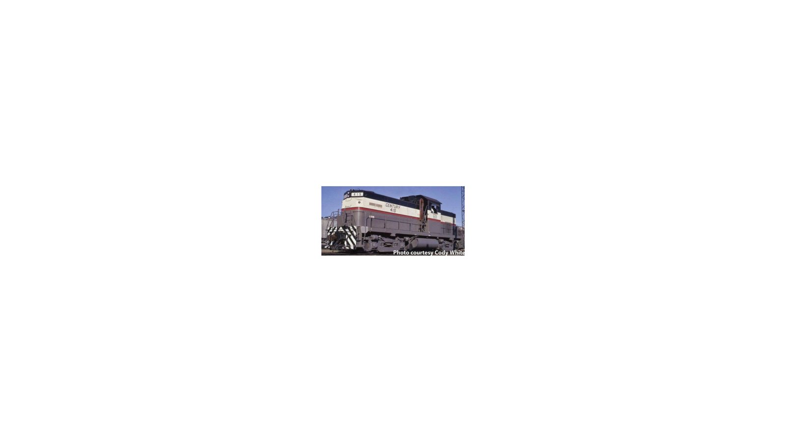 Alco C415 - Standard DC -- Alco Demonstrator 415 gray, cream