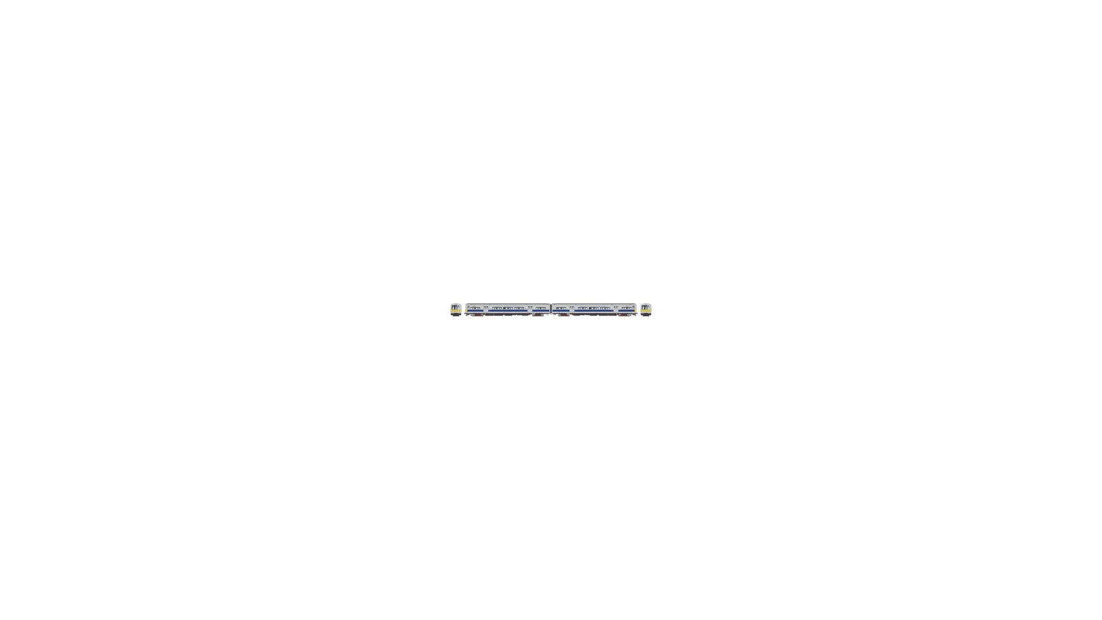 Budd M3 Electric 2-Railcar Set - Sound and DCC -- Long Islan