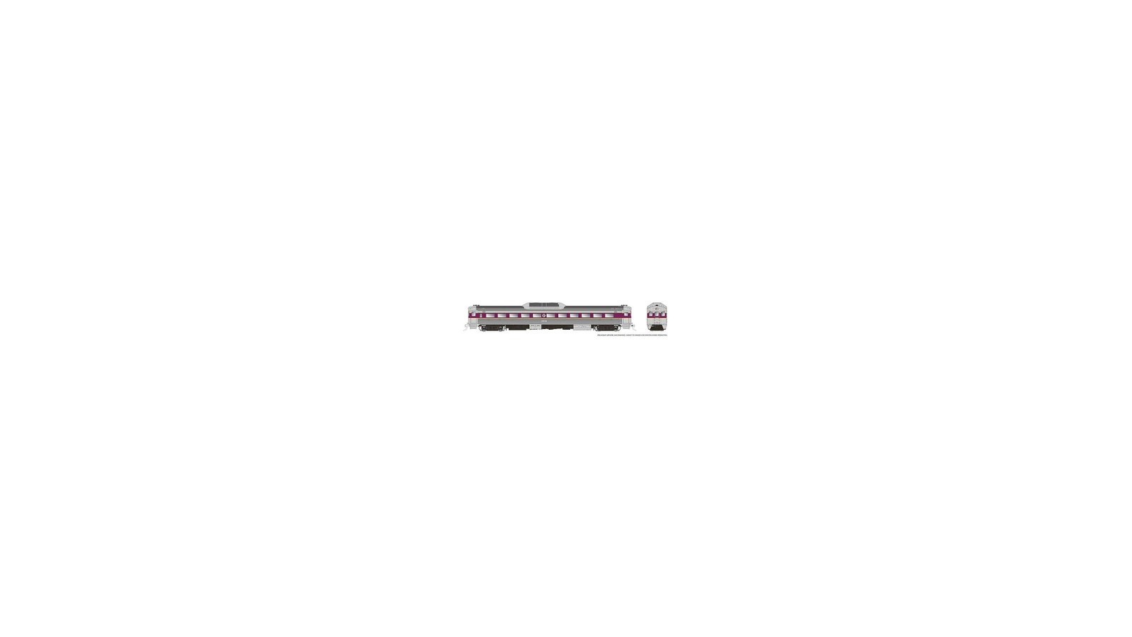 Budd RDC-1 Phase 1c - Sound and DCC -- Massachusetts Bay Tra