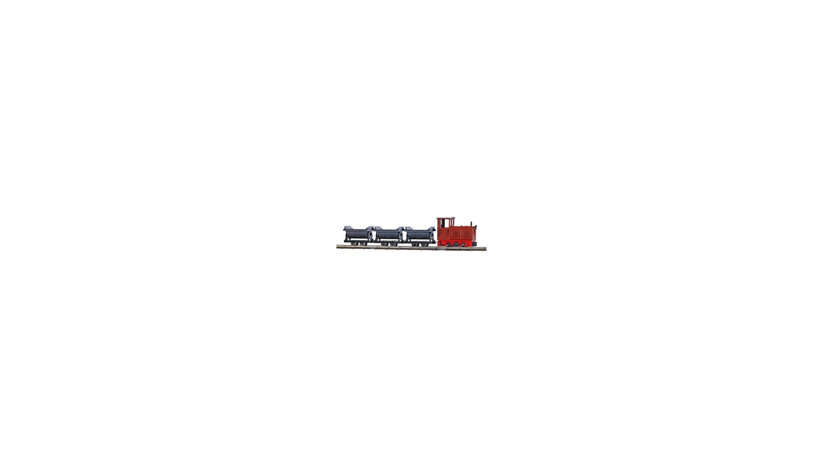 Feldbahn Industrial Diesel Train Set w/Battery Controller