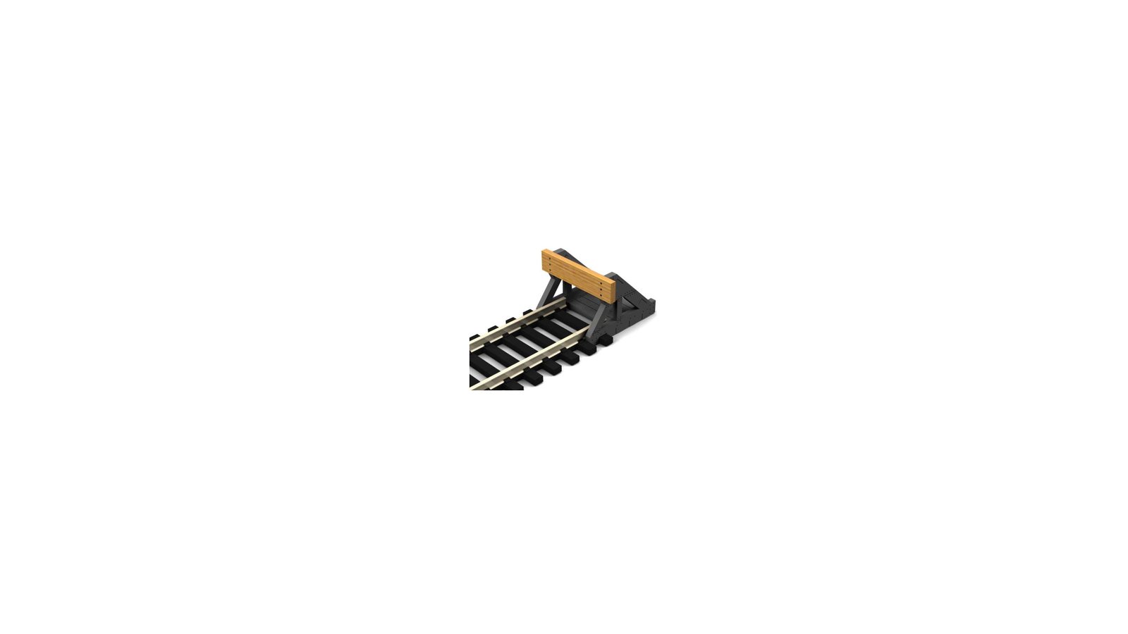 Buffer Stop-Style Bumper pkg2, HO, Bachmann Industries 39116