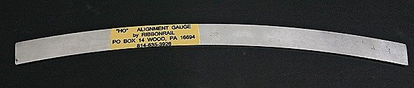 10` Track Alignment Gauges - Curved -- 20` Radius, HO, Ribbo